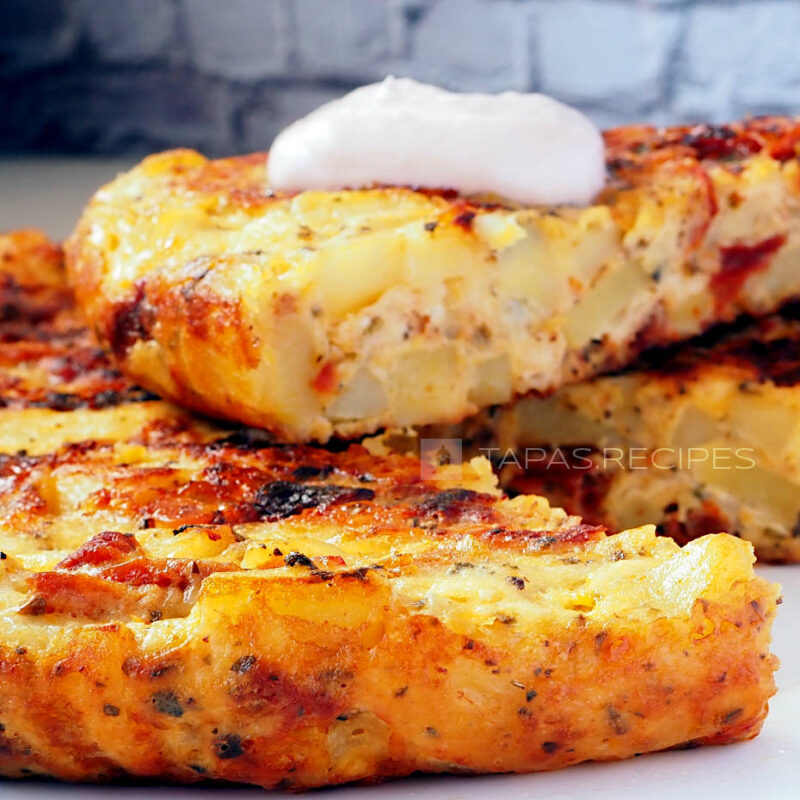 Sundried Tomato and Mozzarella Tortilla